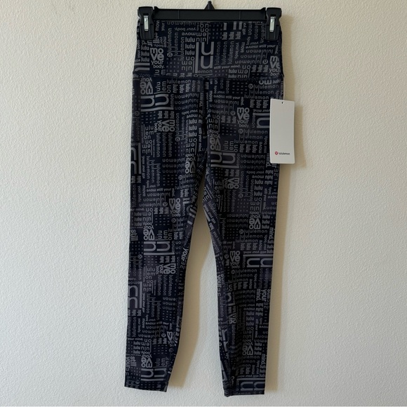 lululemon athletica | Pants & Jumpsuits | Nwt Lululemon Allover Logo ...